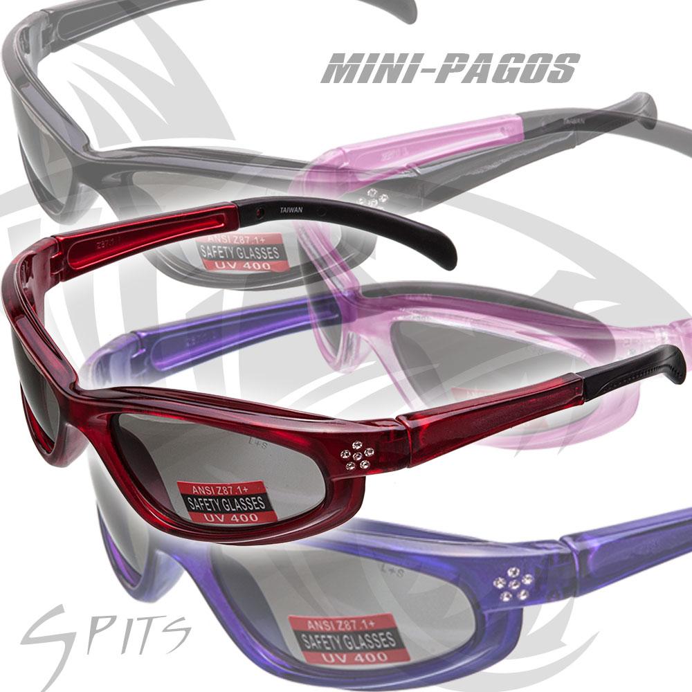 Miss Pagos Mini Bling, Small Framed Safety Glasses – Spits Eyewear